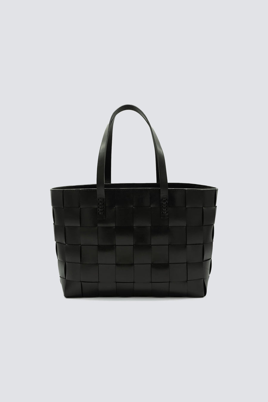 Dragon Diffusion - Japan Tote Black Woven Leather Bag